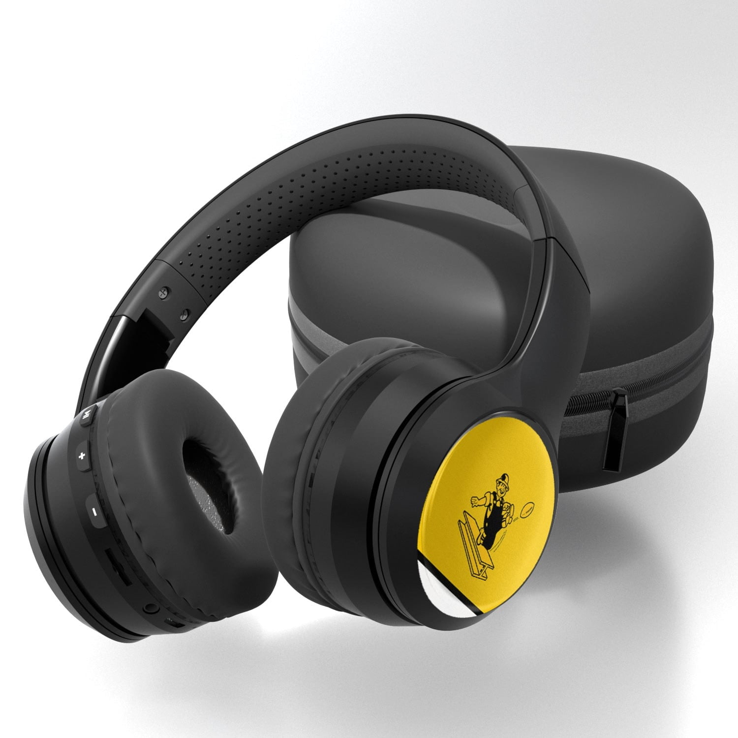 Pittsburgh Steelers Historic Stripe Wireless Bluetooth Headphones with ...
