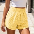 BLVB Elastic Waist Summer Shorts for Women Trendy Cute Pajama Bottoms ...