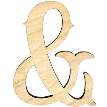 10" Tall BIRCH Wood Letter R | Krafty Supply 1/4" Thick Wooden Letters ...