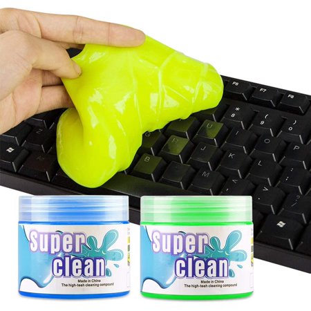 Keyboard Cleaning Gel Pack of 2, Universal Keyboard Cleaning Gel Super ...