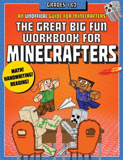The Great Big Fun Workbook for Minecrafters: Grades 1 & 2: An ...
