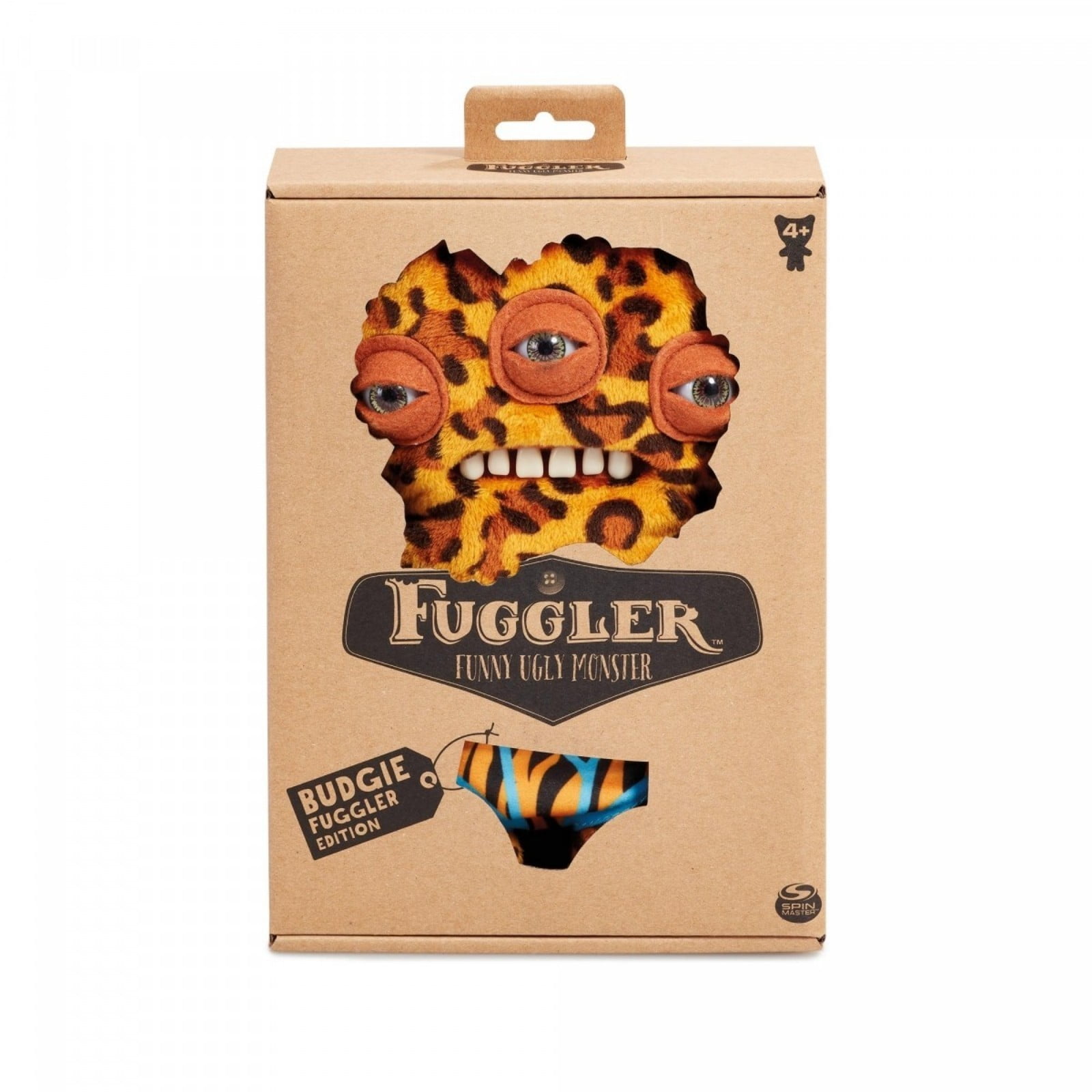 SEAYI Fuggler Series Toys of Budgie Fugglers (Leopard Annoyed Alien), 9 ...