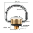 D-Rings Camera Screws Quick Screws for Camera Straps Camera Tripods ...