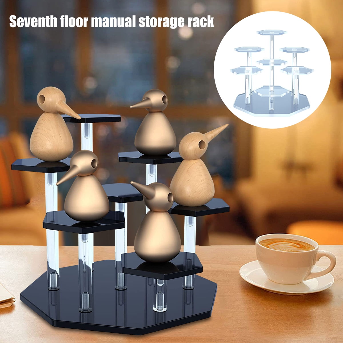 Eummy Acrylic Display Stand for Action Figures Collectibles Display ...