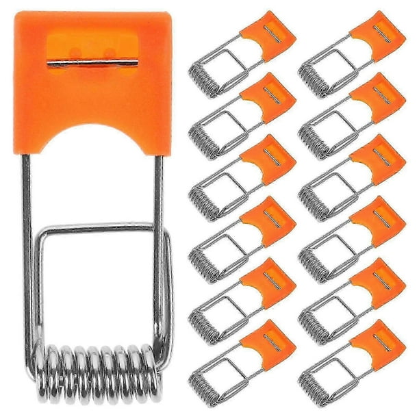 100Pcs Downlight Retaining Clips Spring Clamps for Recessed Panel ...