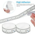 LHX 6 Pcs Adhesive Measuring Tapes Ruler Tape Paper Tape Measure Peel ...