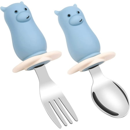 cueiha Children's Cutlery Set,Children's Fork and Spoon Set Children's ...