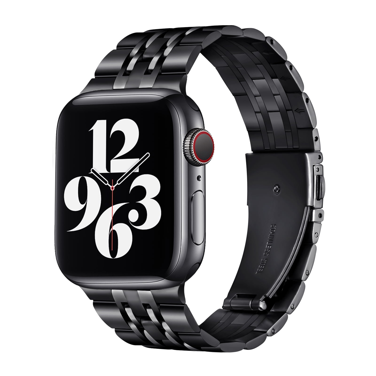 WFEAGL Metal Band Apple Watch Replacement Adjustable Wristband 38mm ...