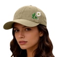 Helii Vintage Washed White Daisy Embroidered Dad Hat – 100% Cotton ...