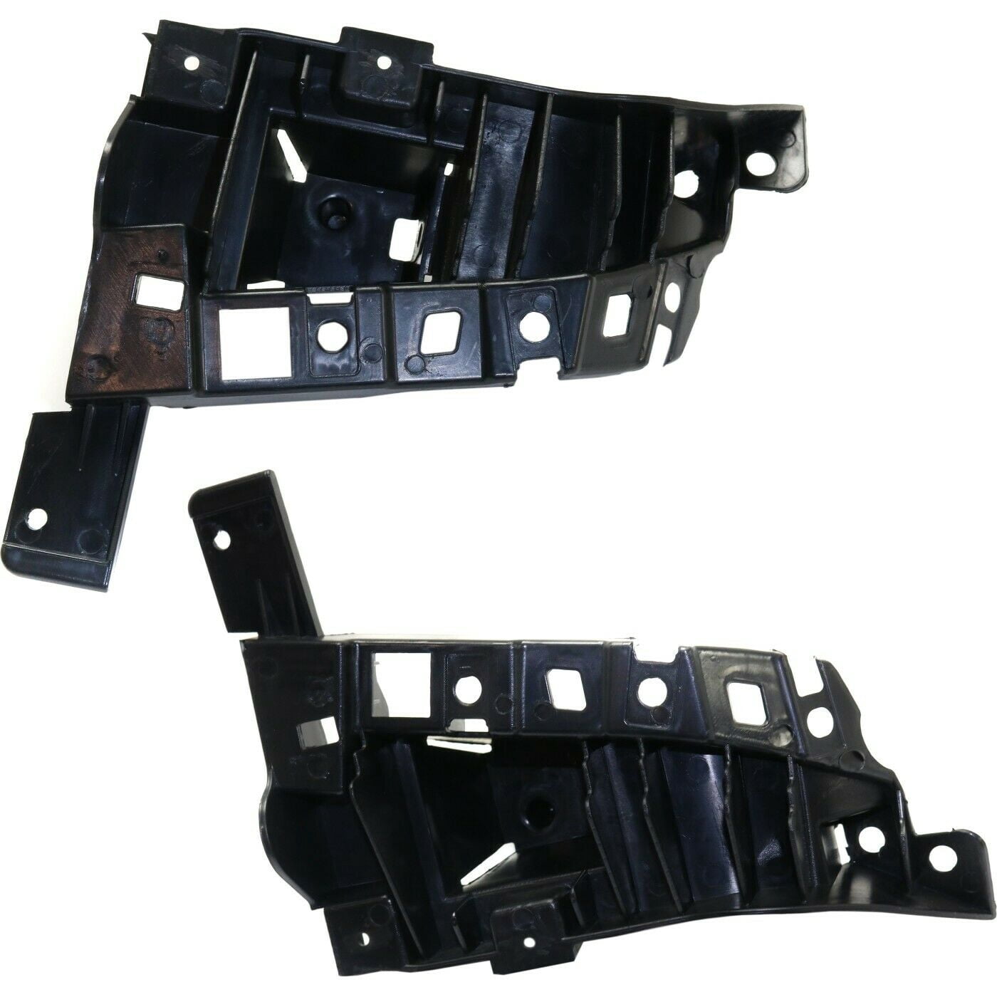 Bumper Face Bar Brackets Retainer Mounting Braces Set of 2 Lower For ...