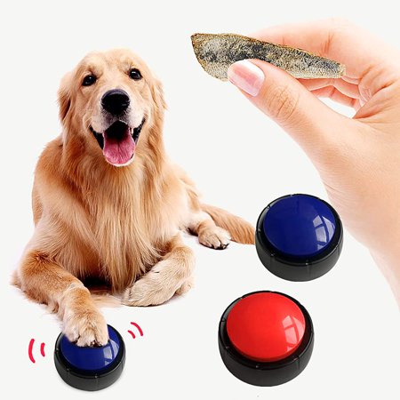 2 PC Sound Buzzer for Dogs, Answer Buzzers for Pet Training ...