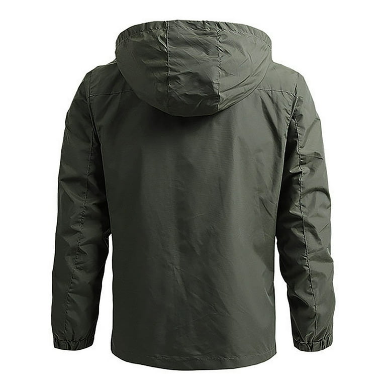Ierhent Mens Jackets Big And Tall Men's Windbreaker Jacket Ierhent Mens Jackets Big And Tall Men's Windbreaker Jacket
