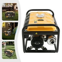 2KW Generator with Copper Coil, 6.5HP, Portable 4-Stroke Single ...