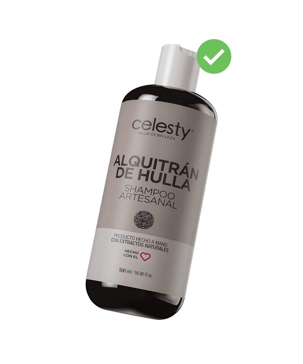 Shampoo de Alquitran de Hulla 500g Celesty Shampoo de Alquitran de ...