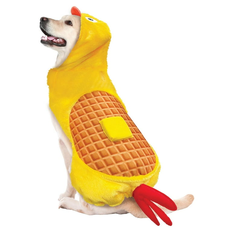 Zoo Snoods Rooster Chicken Costume For Cats Dogs, Small