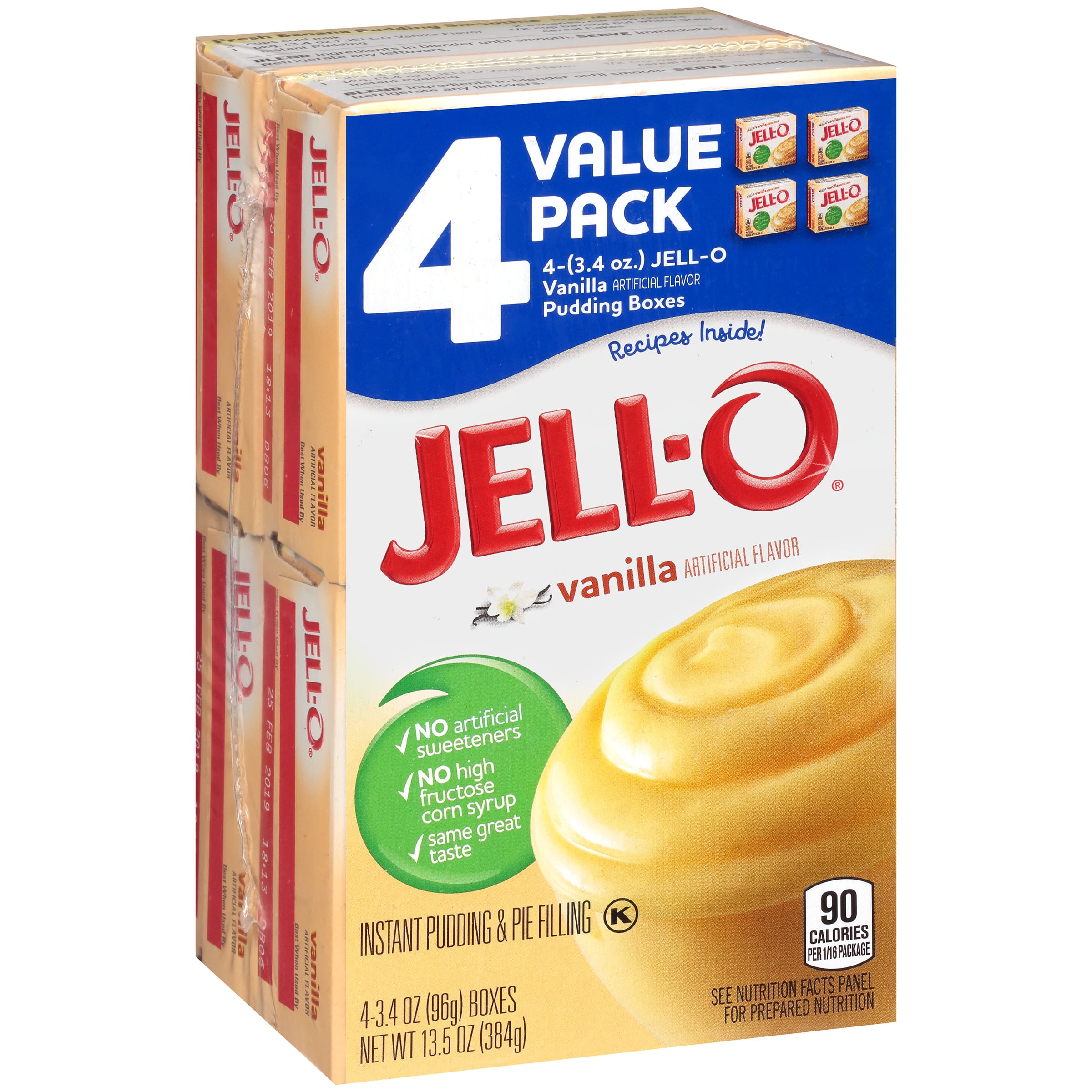 Jello Pudding Box