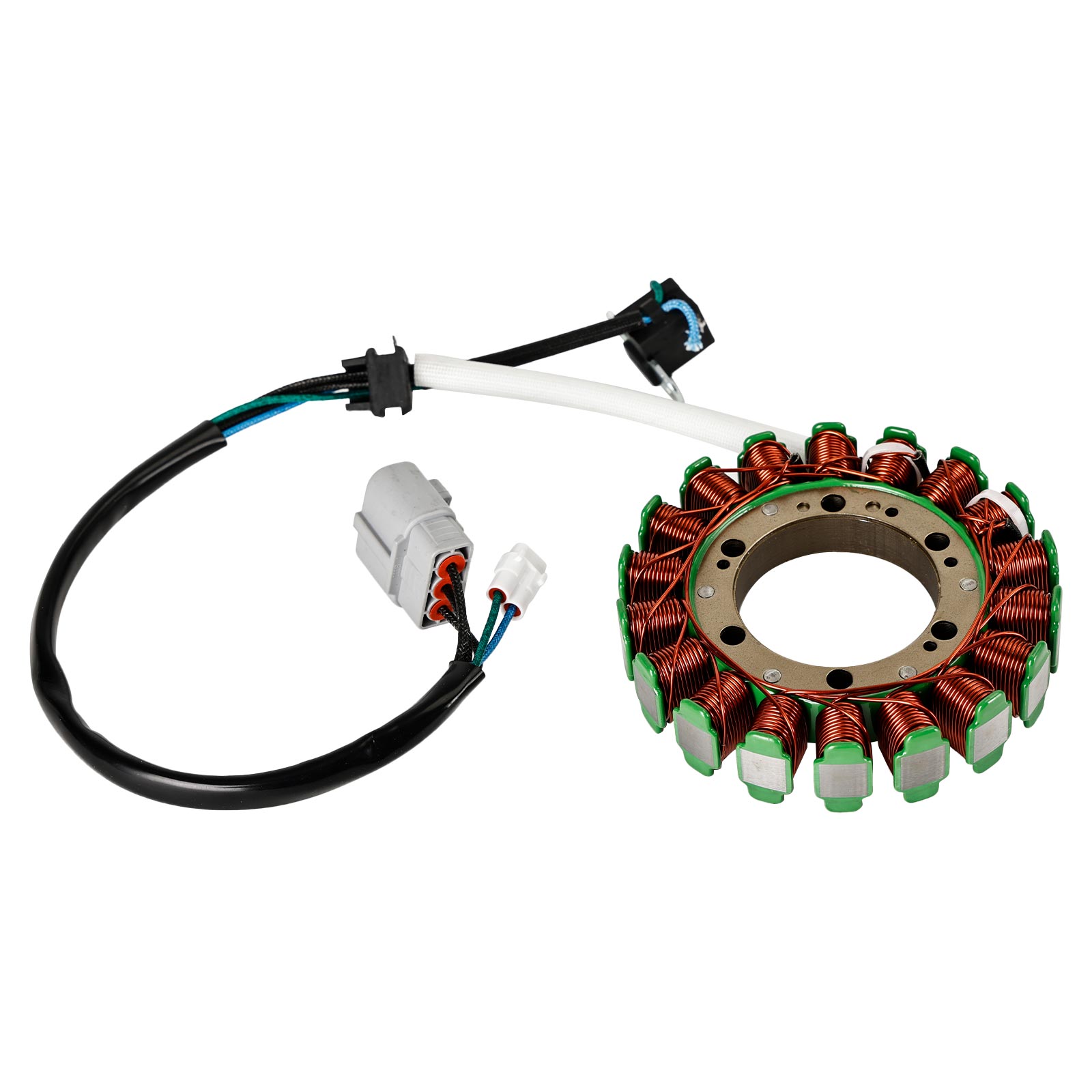 Magneto Stator + Voltage Rectifier + Gasket For Suzuki LTF 400F King ...
