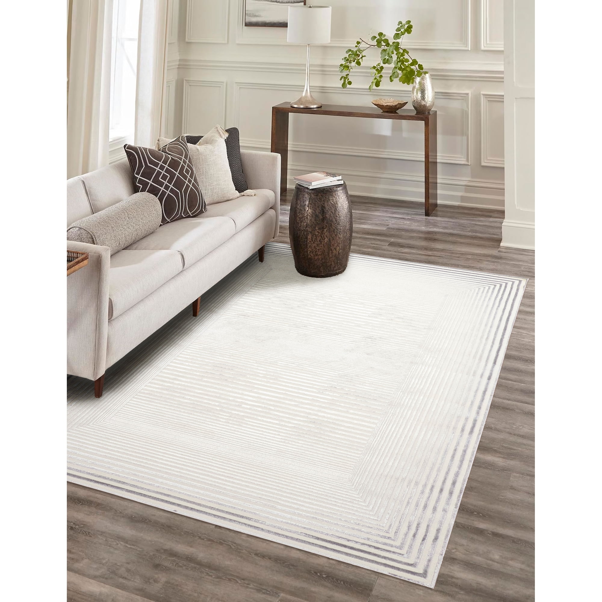 Ecarpet Nova Contemporary/Modern Area Rug For Living Room  Bedroom  Dining Room  Entrance  Hallway And More 50 X 80