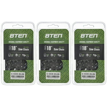 Full Chisel Chainsaw Chain 14 inch .050 3/8 52DL Husqvarna Ryobi RY3714 ...