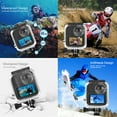 QKOO 45m Underwater Waterproof Housing Diving Case for GoPro MAX, with ...