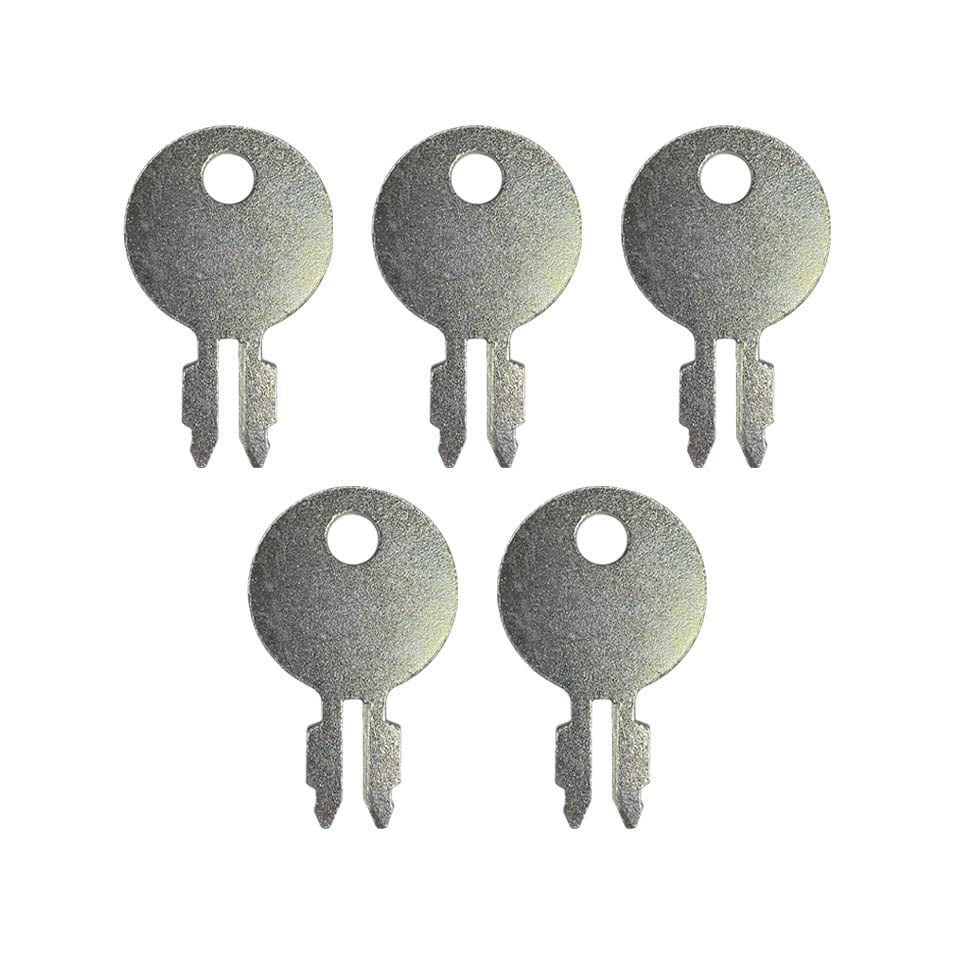 5 Pack Ignition Keys Replacement for Massey Ferguson John Deere Tractor ...
