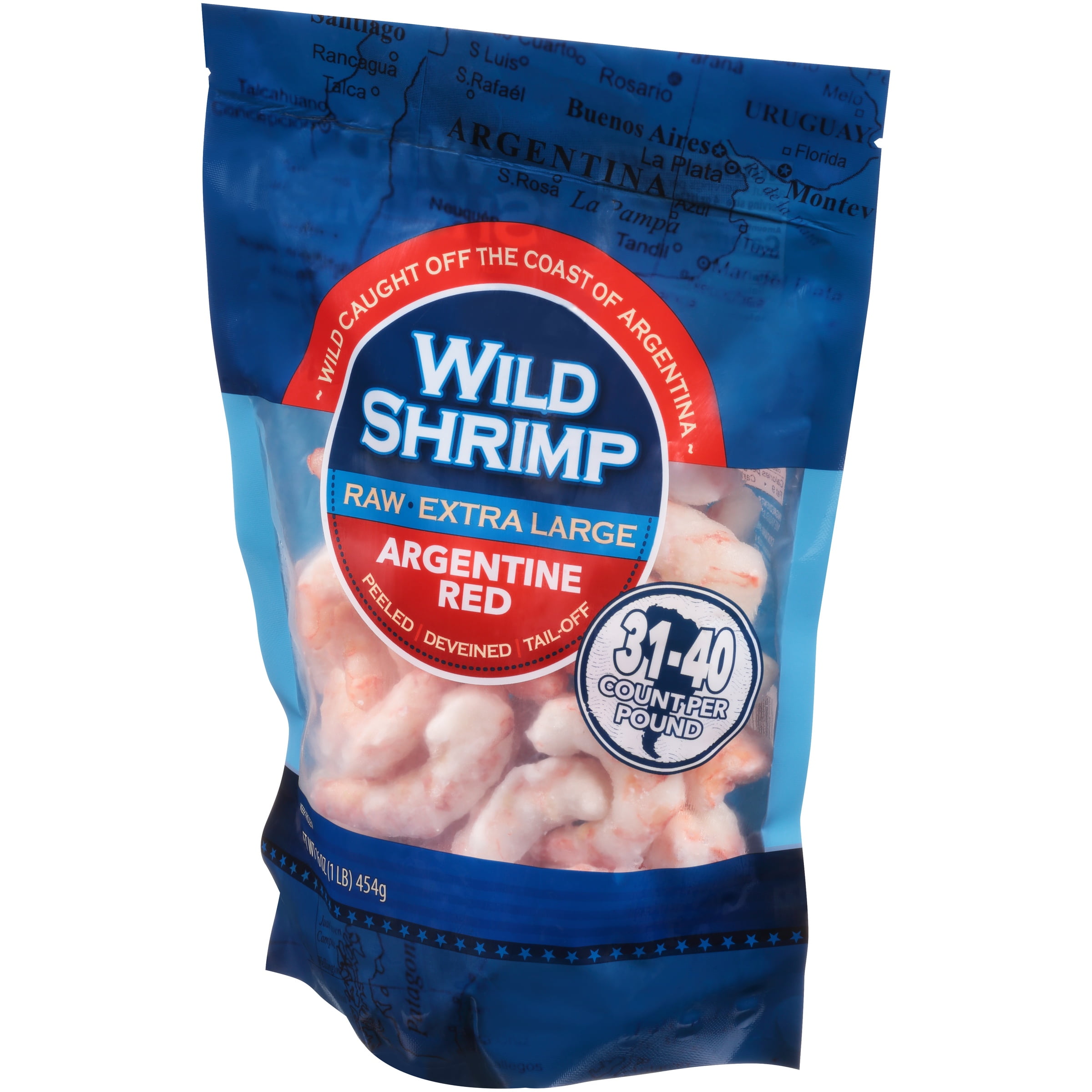 Argentine Red Raw Extra Large Wild Shrimp 16 oz. Bag – BrickSeek