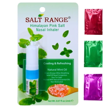 Nevlers Ceramic Salt Inhaler with Pure Himalayan Pink Salt | Asthma and ...