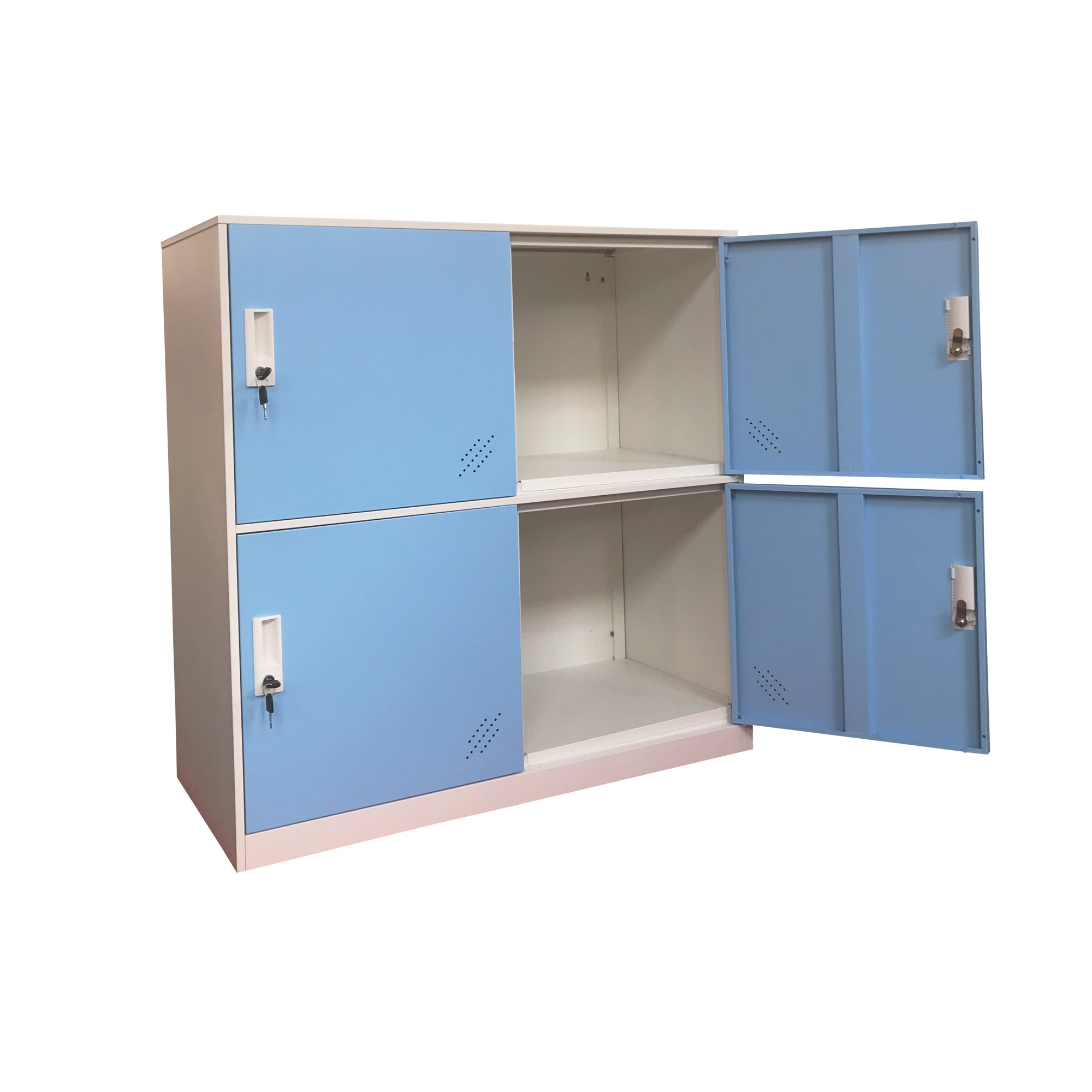 MECOLOR Metal Gym Office School and Employee Locker Cabinet with 4 ...