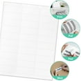 Printable Address Labels, 1" x 2-5/8", 15000 Labels, 30 per Sheet ...