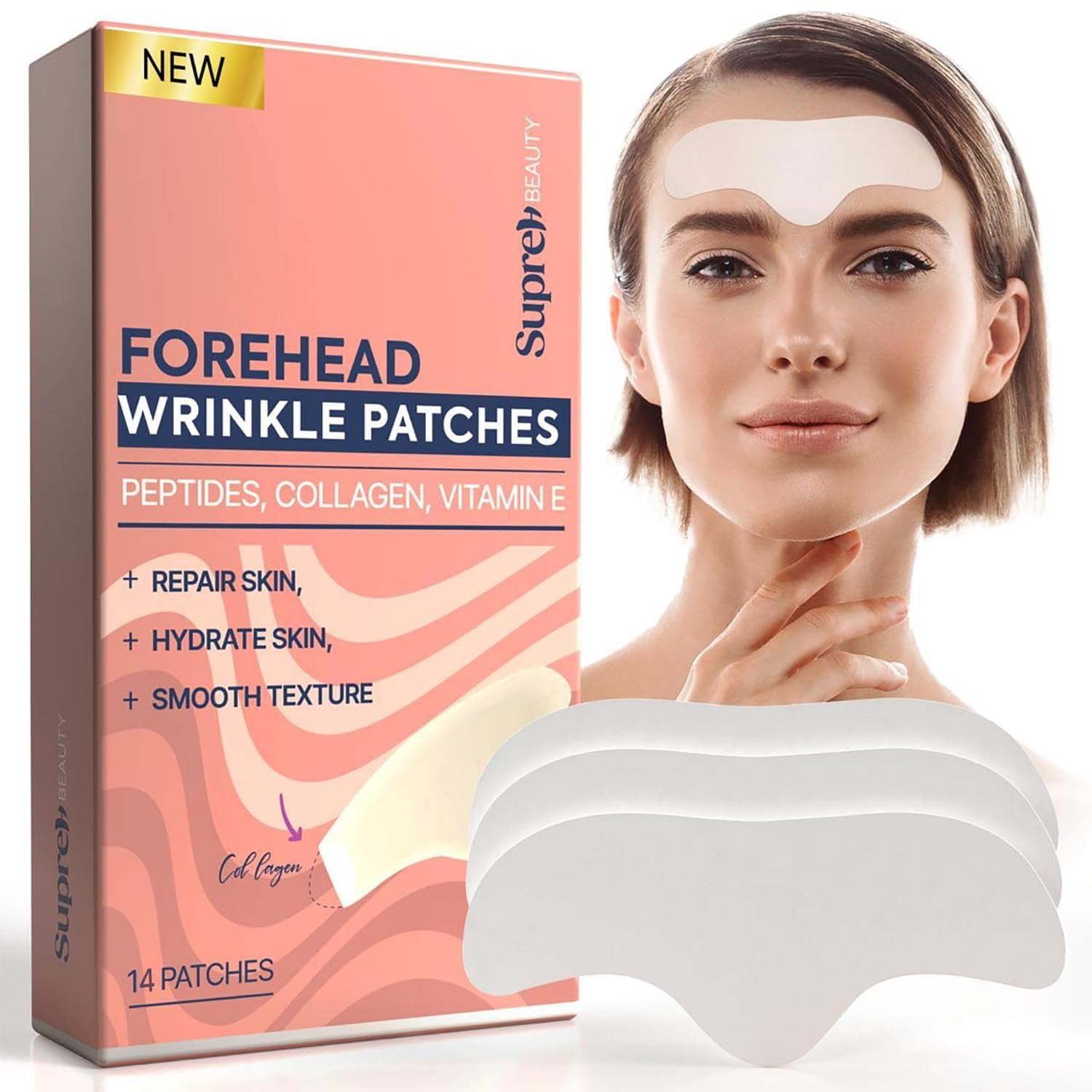 Click here for Supreh Forehead Wrinkle Patches Smoothing Overnigh... prices