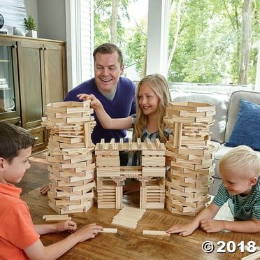Rainbow Jumbling Towers ~ 48 Wood Pieces - Walmart.ca