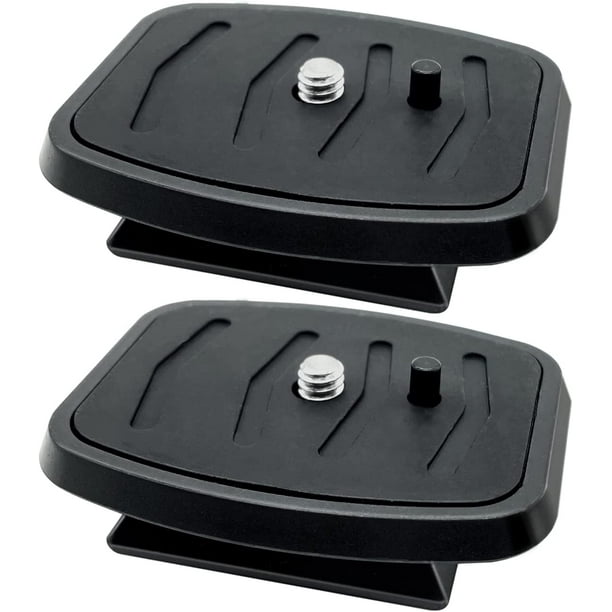 2 Pack 35 mm Tripod Quick Release Plate Camera Tripod Mount Adapter, QR ...
