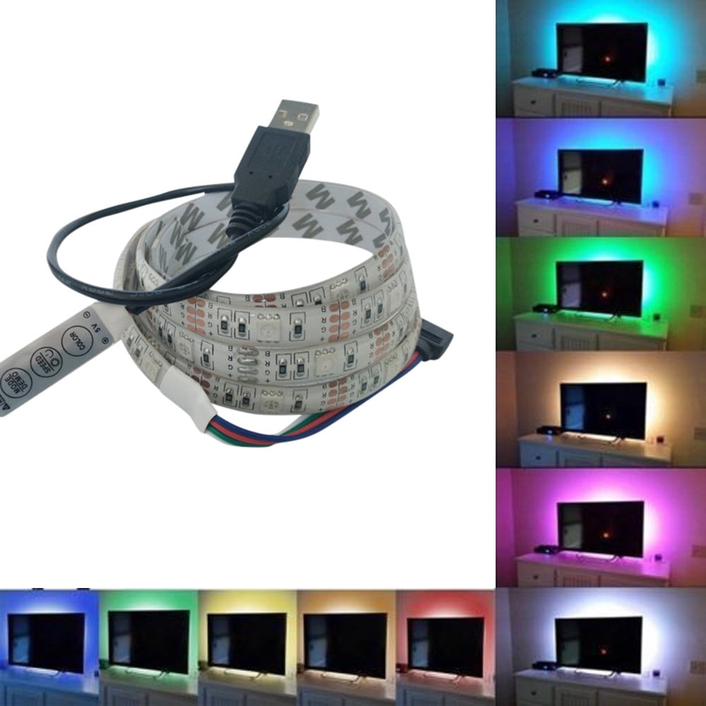 Click here for Agiferg 5050 Bright Led 1m Usb Led Strip Lights Tv... prices