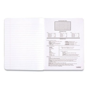 Primary Composition Book, Manuscript Format, Blue/white Cover, 9.75 X 7 ...