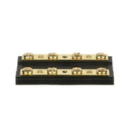 Cole Hersee M449 Solid Brass 10-Gang Terminal Junction Block with ...