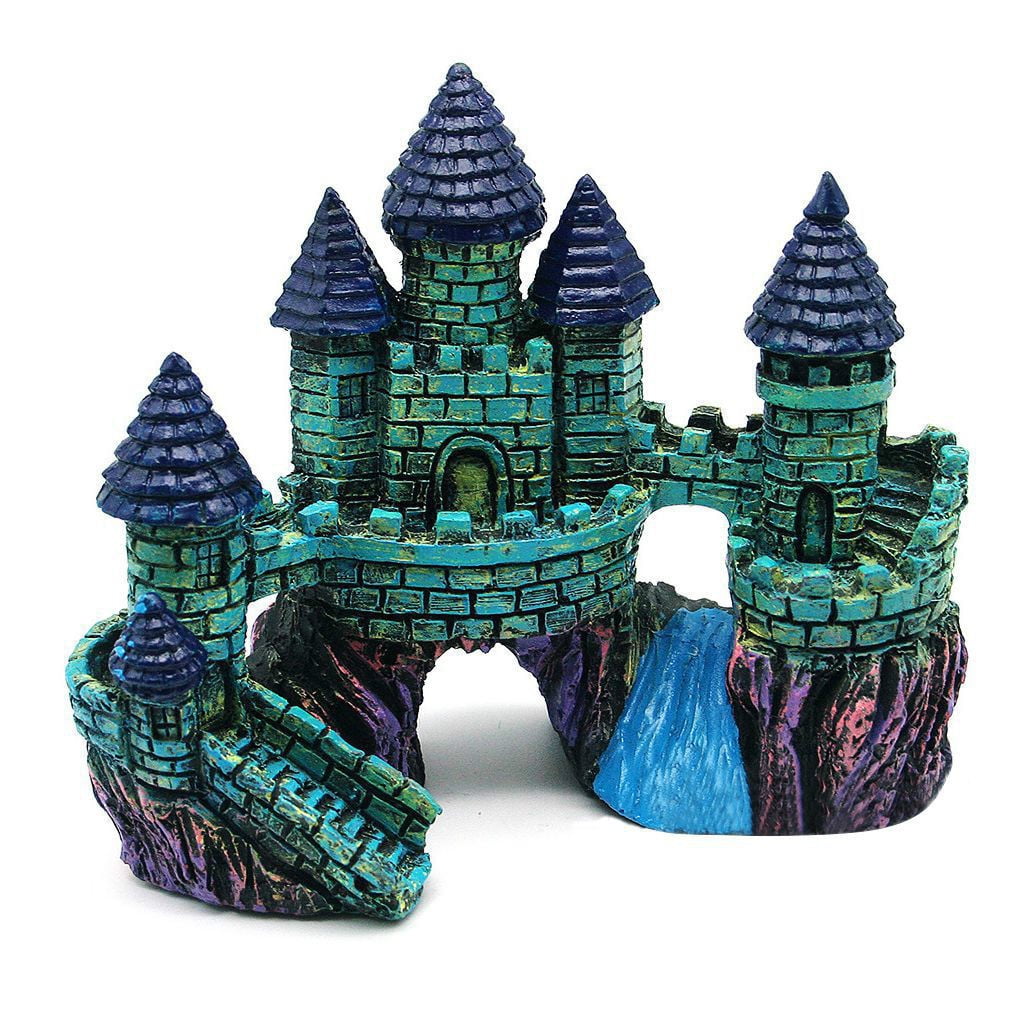 Click here for Unbranded Simulation Castle For Fish Tank Resin Aq... prices