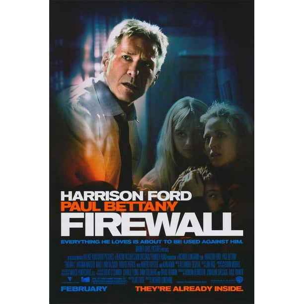 Firewall - movie POSTER (Style A) (27" x 40") (2006) - Walmart.com ...
