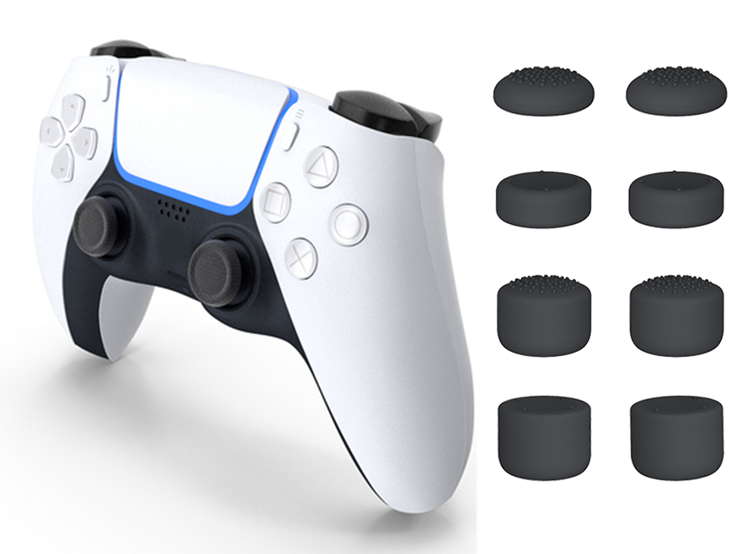 Ortz PS4 PS5 Controller Grips PlayStation 4 5 Controller Thumb