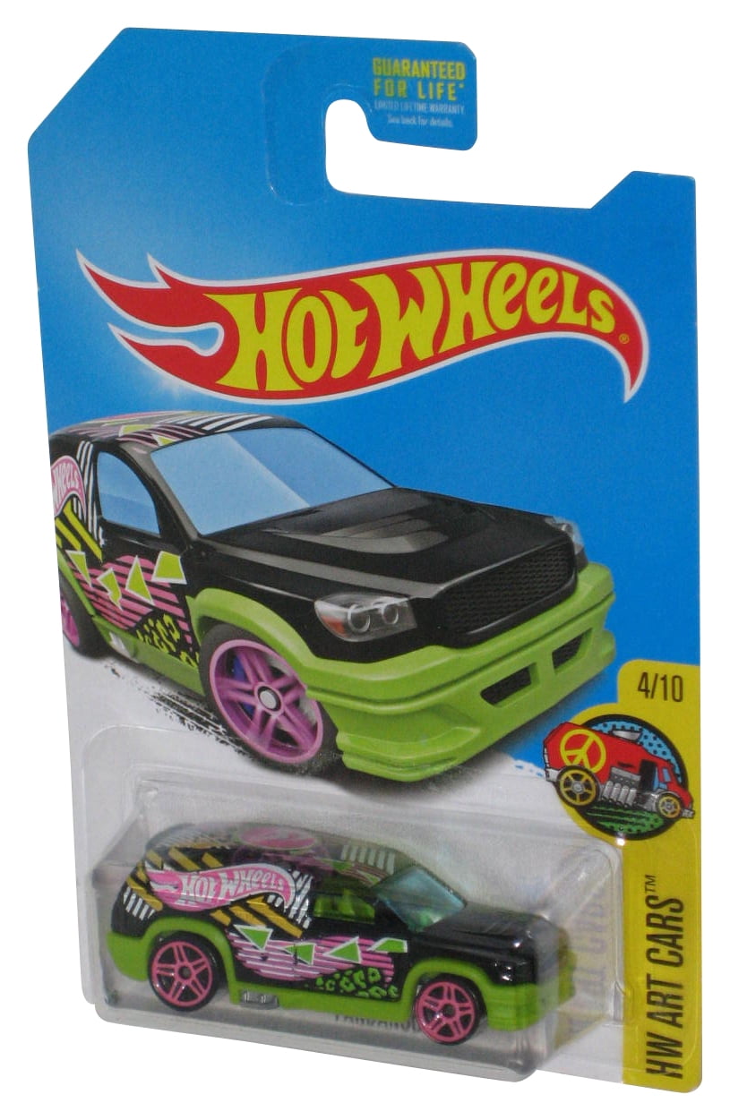 Hot Wheels HW Art Cars (2015) Green Fandango Toy Car 4/10 - Walmart.com