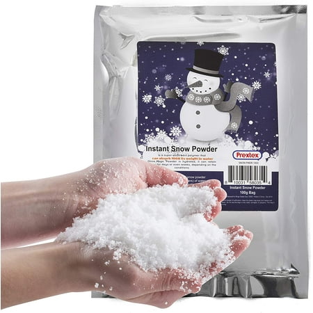 Instant Snow Powder - Makes 2 Gallons of Artificial Snow - Perfect for ...