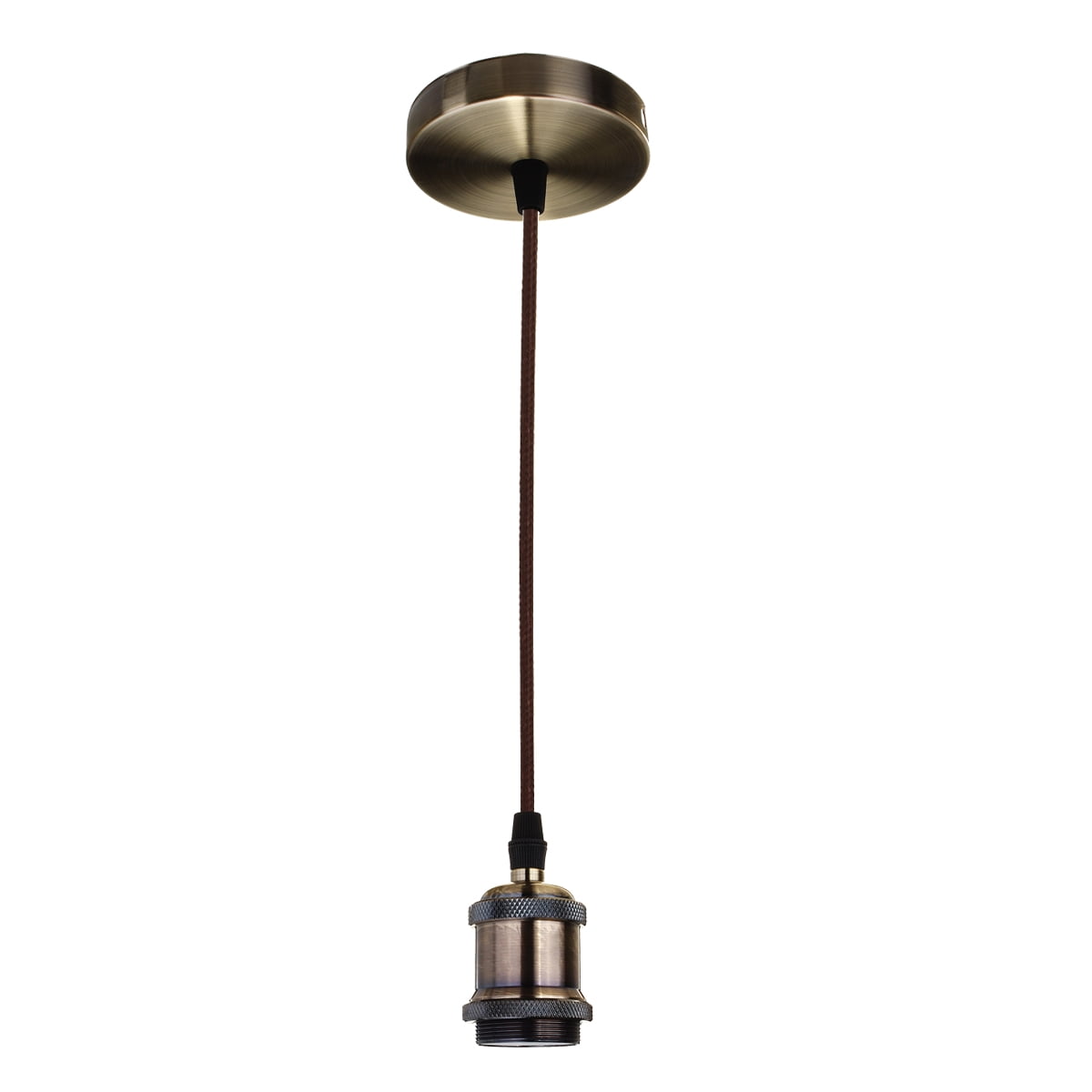E27 Ceiling Pendant Lamp Bulb Holder Socket Base Light Hanging Fitting ...