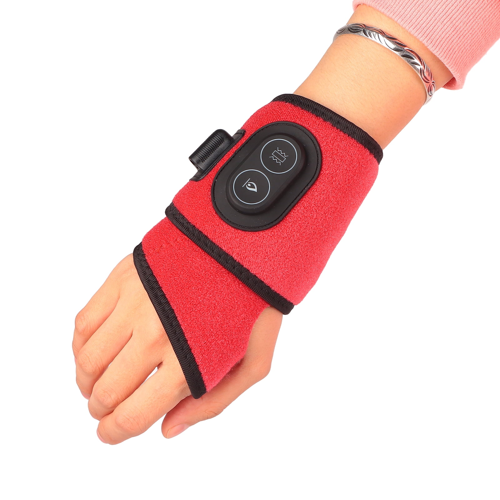 Heated Hand Wrist Brace Wrap, Relief Pain Wrist Warmer Electric Heated ...