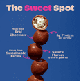 Tandy Nomnoms Salted Caramel Crunch Protein Chocolate Bites, 5g Protein ...