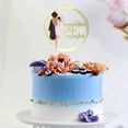 Girl Graduation Cake Topper, 1 Pack Congratulations on graduation Grad ...