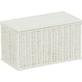 Household Essentials White Paper Rope Storage Box - Walmart.com