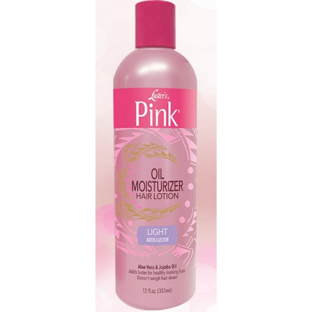 Luster's Pink Classic Light Oil Moisturizer Hair Lotion 8 oz (Pack of 2 ...