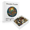 【Unique Adult Wooden Puzzles】- Magical Mushrooms & Animal Shapes - High ...