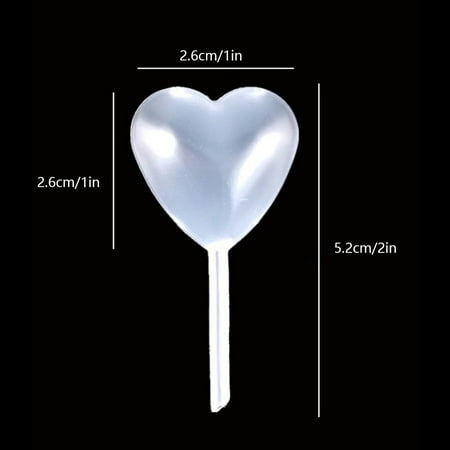 Cake Droppers Cake Baking Tools Disposable Cake Baking Tools Heart ...