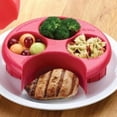 Diet Control Plate Measures your Right on the Plate Home Gift Keep ...