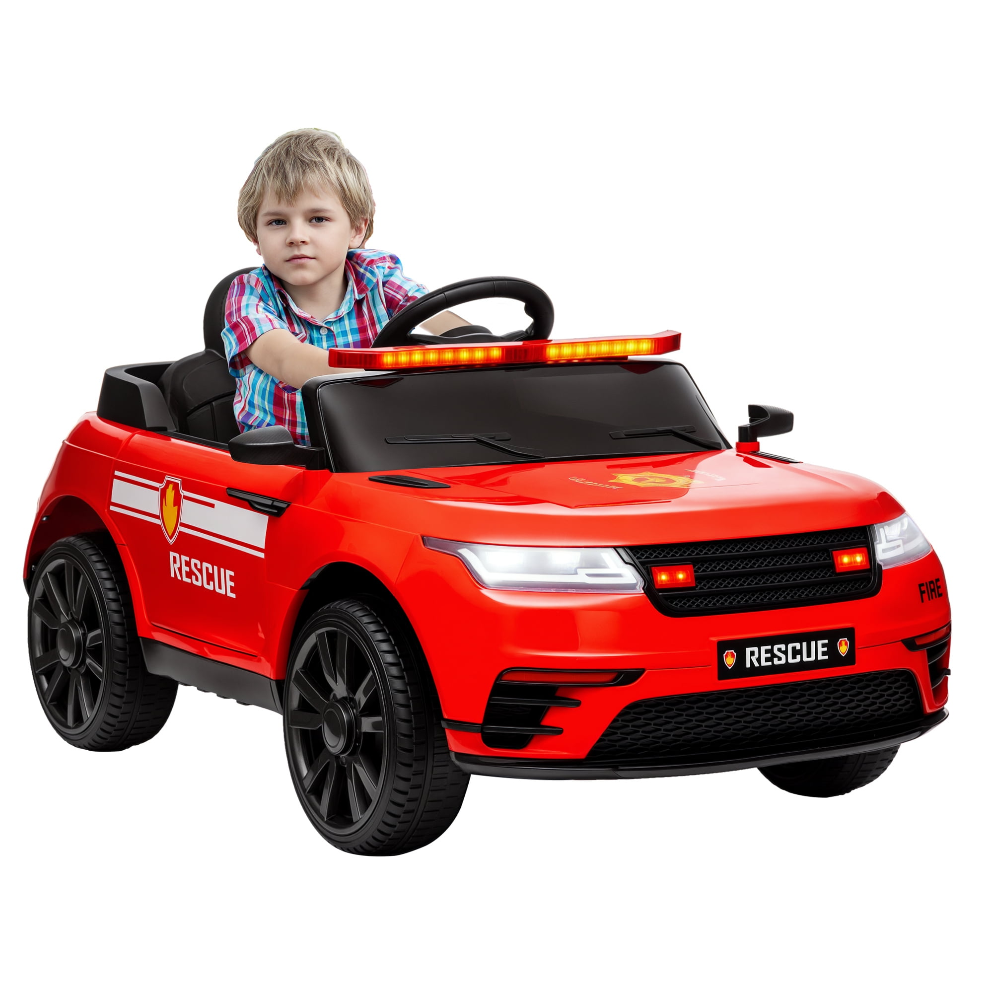 Click here for Qaba 12v Electric Police Car For Kids With Remote... prices